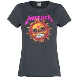 Metallica Amplified Collection - Neon Sun T-Shirt altweiß in L