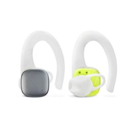 Hama Wireless Bluetooth Headset, In-Ear Bluetooth Kopfhörer für den Sport Bluetooth-Kopfhörer (Freisprechfunktion, Sprachsteuerung, True Wireless, integrierte Steuerung für Anrufe und Musik, Google Assistant, Siri, A2DP Bluetooth, AVRCP Bluetooth, HFP, HSP, SPP, kabellos, mit Bügel und Mikrofon, schweißressistent, Reichweite 10m), gelb|weiß