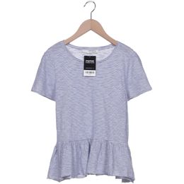 Oui Damen T-Shirt, blau, Gr. 36