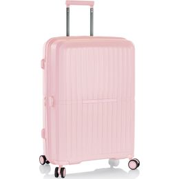 Hartschalen-Trolley Heys "AirLite, 66 cm" Gr. B/H/T: 46 cm x 66 cm x 28 cm 82 l, pink (blush) Koffer Hartschalenkoffer
