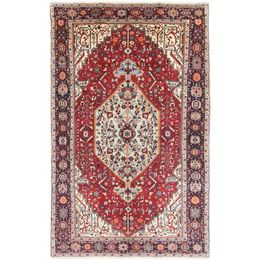 Nain Trading Orientteppich Gholtogh 139x226 Handgeknüpfter Orientteppich / Perserteppich, rechteckig, Höhe: 12 mm, rot