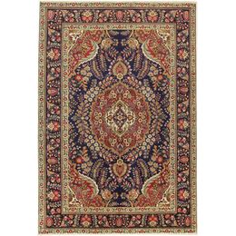 Nain Trading Orientteppich Täbriz 207x305 Handgeknüpfter Orientteppich / Perserteppich, rechteckig, Höhe: 10 mm, braun