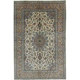 Nain Trading Orientteppich Kaschmar Patina 194x297 Handgeknüpfter Orientteppich / Perserteppich, rechteckig, Höhe: 12 mm, grau