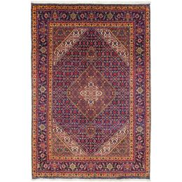 Nain Trading Orientteppich Ardebil 201x301 Handgeknüpfter Orientteppich / Perserteppich, rechteckig, Höhe: 10 mm, rot