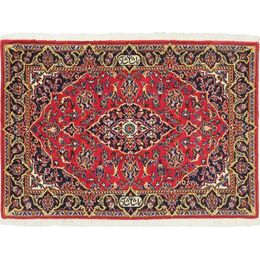 Nain Trading Orientteppich Keshan Shad Sar 69x97 Handgeknüpfter Orientteppich / Perserteppich, rechteckig, Höhe: 12 mm, rot