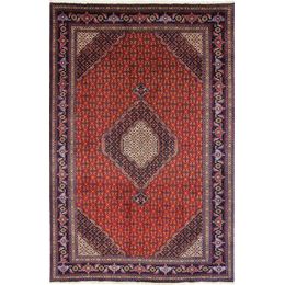 Nain Trading Orientteppich Ardebil 198x301 Handgeknüpfter Orientteppich / Perserteppich, rechteckig, Höhe: 10 mm, rot
