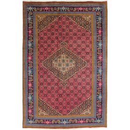 Nain Trading Orientteppich Ardebil 198x298 Handgeknüpfter Orientteppich / Perserteppich, rechteckig, Höhe: 10 mm, rot