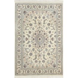 Nain Trading Orientteppich Nain 9La 108x167 Handgeknüpfter Orientteppich / Perserteppich, rechteckig, Höhe: 8 mm, beige