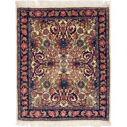 Nain Trading Orientteppich Bidjar 75x93 Handgeknüpfter Orientteppich / Perserteppich, rechteckig, Höhe: 15 mm, rot