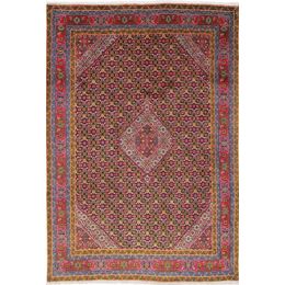 Nain Trading Orientteppich Ardebil 200x292 Handgeknüpfter Orientteppich / Perserteppich, rechteckig, Höhe: 10 mm, braun|rot