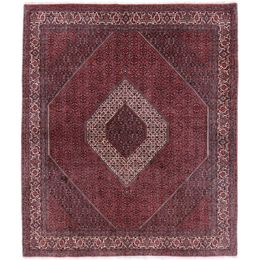 Nain Trading Orientteppich Bidjar 255x295 Handgeknüpfter Orientteppich / Perserteppich, rechteckig, Höhe: 15 mm, rot