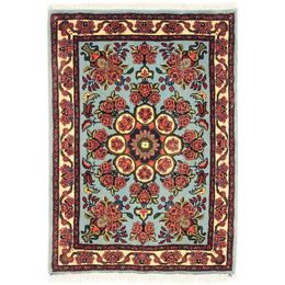 Nain Trading Orientteppich Bidjar 49x69 Handgeknüpfter Orientteppich / Perserteppich, rechteckig, Höhe: 15 mm, rot