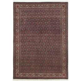 Nain Trading Orientteppich Bidjar 171x239 Handgeknüpfter Orientteppich / Perserteppich, rechteckig, Höhe: 15 mm, braun|rot