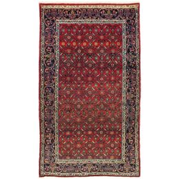 Nain Trading Orientteppich Bidjar 167x289 Handgeknüpfter Orientteppich / Perserteppich, rechteckig, Höhe: 15 mm, rot
