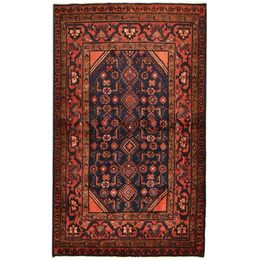 Nain Trading Orientteppich Brujerd 114x189 Handgeknüpfter Orientteppich / Perserteppich, rechteckig, Höhe: 8 mm, braun|rot