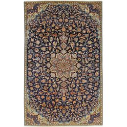 Nain Trading Orientteppich Nadjafabad 195x305 Handgeknüpfter Orientteppich / Perserteppich, rechteckig, Höhe: 12 mm, braun|grau