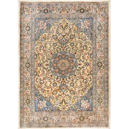 Nain Trading Orientteppich Mashhad 209x289 Handgeknüpfter Orientteppich / Perserteppich, rechteckig, Höhe: 12 mm, beige