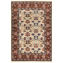 Nain Trading Orientteppich Waramin 146x211 Handgeknüpfter Orientteppich / Perserteppich, rechteckig, Höhe: 12 mm, braun