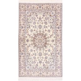 Nain Trading Orientteppich Nain 9La 130x217 Handgeknüpfter Orientteppich / Perserteppich, rechteckig, Höhe: 8 mm, beige