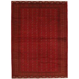 Nain Trading Orientteppich Turkaman 249x339 Handgeknüpfter Orientteppich / Perserteppich, rechteckig, Höhe: 6 mm, rot