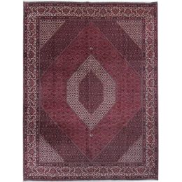 Nain Trading Orientteppich Bidjar 300x390 Handgeknüpfter Orientteppich / Perserteppich, rechteckig, Höhe: 15 mm, rot