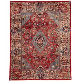 Nain Trading Orientteppich Kaschmar 304x386 Handgeknüpfter Orientteppich / Perserteppich, rechteckig, Höhe: 12 mm, rot