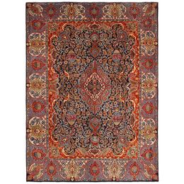 Nain Trading Orientteppich Kaschmar 291x401 Handgeknüpfter Orientteppich / Perserteppich, rechteckig, Höhe: 12 mm, braun|rot