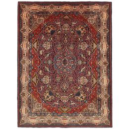 Nain Trading Orientteppich Kaschmar 295x398 Handgeknüpfter Orientteppich / Perserteppich, rechteckig, Höhe: 12 mm, braun|rot