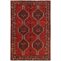 Nain Trading Orientteppich Shiraz 178x266 Handgeknüpfter Orientteppich / Perserteppich, rechteckig, Höhe: 10 mm, rot