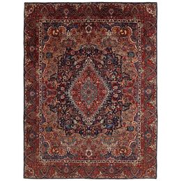 Nain Trading Orientteppich Kaschmar 295x390 Handgeknüpfter Orientteppich / Perserteppich, rechteckig, Höhe: 12 mm, braun|rot
