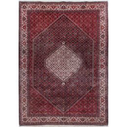 Nain Trading Orientteppich Bidjar Tekab 253x343 Handgeknüpfter Orientteppich / Perserteppich, rechteckig, Höhe: 15 mm, rot