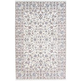 Nain Trading Orientteppich Nain 9La 194x303 Handgeknüpfter Orientteppich / Perserteppich, rechteckig, Höhe: 8 mm, beige|grau