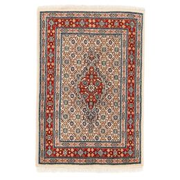 Nain Trading Orientteppich Moud Mahi 61x87 Handgeknüpfter Orientteppich / Perserteppich, rechteckig, Höhe: 12 mm, rot