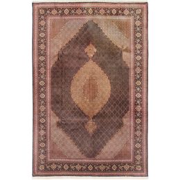 Nain Trading Orientteppich Täbriz Mahi 199x298 Handgeknüpfter Orientteppich / Perserteppich, rechteckig, Höhe: 7 mm, braun|rot