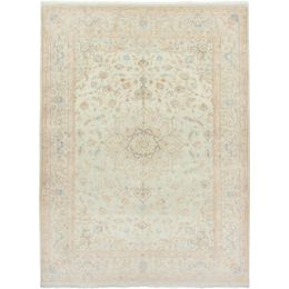 Nain Trading Orientteppich Täbriz 40Raj 290x388 Handgeknüpfter Orientteppich / Perserteppich, rechteckig, Höhe: 10 mm, beige|grau