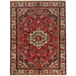 Nain Trading Orientteppich Borchaloo 157x214 Handgeknüpfter Orientteppich / Perserteppich, rechteckig, Höhe: 8 mm, braun|rot