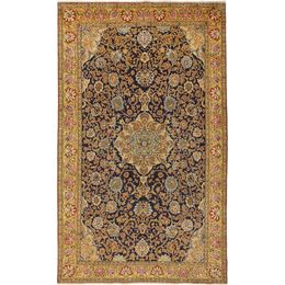Nain Trading Orientteppich Ghom 197x319 Handgeknüpfter Orientteppich / Perserteppich, rechteckig, Höhe: 10 mm, braun