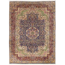 Nain Trading Orientteppich Kerman Rawar 288x389 Handgeknüpfter Orientteppich / Perserteppich, rechteckig, Höhe: 12 mm, braun