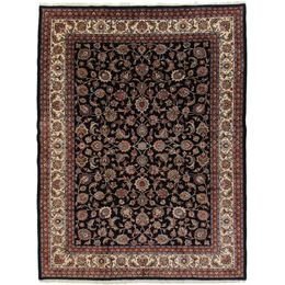 Nain Trading Orientteppich Kaschmar Sherkat 250x332 Handgeknüpfter Orientteppich / Perserteppich, rechteckig, Höhe: 12 mm, braun|schwarz