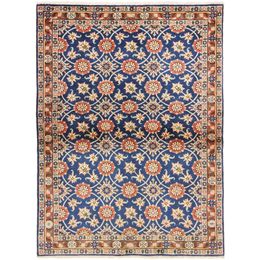 Nain Trading Orientteppich Waramin 107x148 Handgeknüpfter Orientteppich / Perserteppich, rechteckig, Höhe: 12 mm, beige