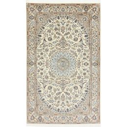 Nain Trading Orientteppich Nain 6La 140x230 Handgeknüpfter Orientteppich / Perserteppich, rechteckig, Höhe: 6 mm, beige