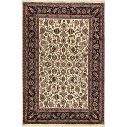 Nain Trading Orientteppich Mashhad 189x283 Handgeknüpfter Orientteppich / Perserteppich, rechteckig, Höhe: 12 mm, braun