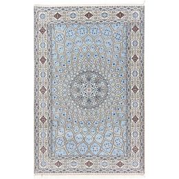 Nain Trading Orientteppich Nain 6La 168x255 Handgeknüpfter Orientteppich / Perserteppich, rechteckig, Höhe: 6 mm, grau