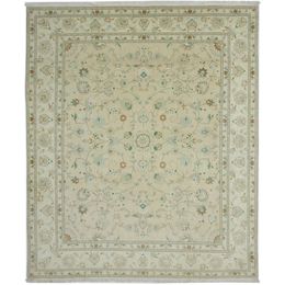Nain Trading Orientteppich Täbriz 50Raj 249x301 Handgeknüpfter Orientteppich / Perserteppich, rechteckig, Höhe: 7 mm, beige