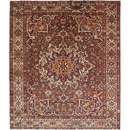 Nain Trading Orientteppich Bakhtiar 312x361 Handgeknüpfter Orientteppich / Perserteppich, rechteckig, Höhe: 12 mm, braun|rot