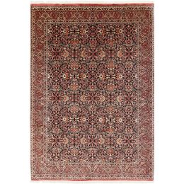Nain Trading Orientteppich Bidjar 204x291 Handgeknüpfter Orientteppich / Perserteppich, rechteckig, Höhe: 15 mm, braun|rot