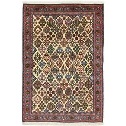 Nain Trading Orientteppich Meymeh 109x159 Handgeknüpfter Orientteppich / Perserteppich, rechteckig, Höhe: 12 mm, braun