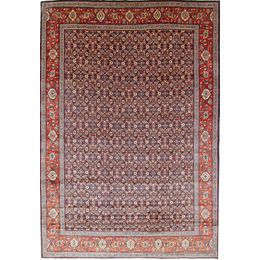Nain Trading Orientteppich Lillian 278x400 Handgeknüpfter Orientteppich / Perserteppich, rechteckig, Höhe: 8 mm, lila|rot