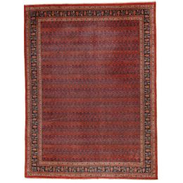 Nain Trading Orientteppich Kelardasht 292x391 Handgeknüpfter Orientteppich / Perserteppich, rechteckig, Höhe: 5 mm, braun|rot