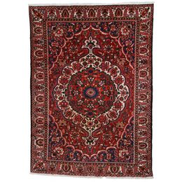 Nain Trading Orientteppich Bakhtiar 244x341 Handgeknüpfter Orientteppich / Perserteppich, rechteckig, Höhe: 12 mm, rot